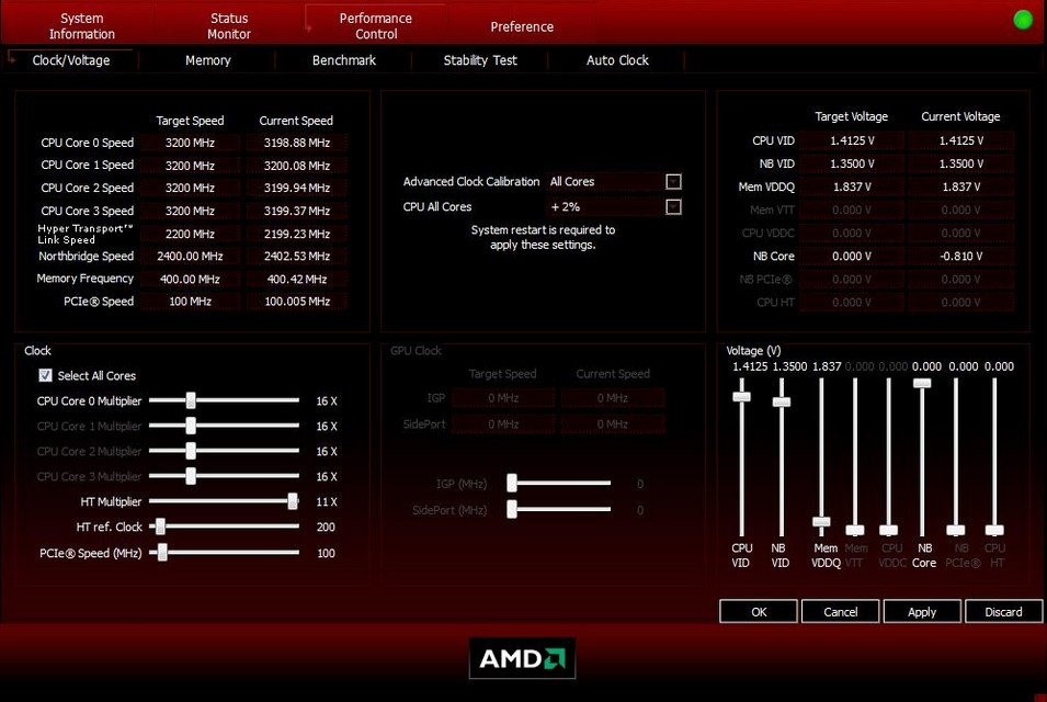 AMD OverDrive - ZOL软件下载